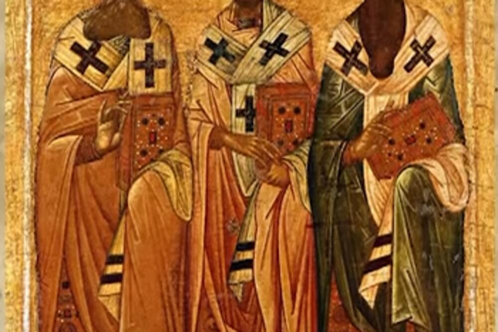 PRAVOSLAVNI VERNICI DANAS OBELEŽAVAJU SVETA TRI JERARHA: Treba proslaviti u miru, veselju i slozi!