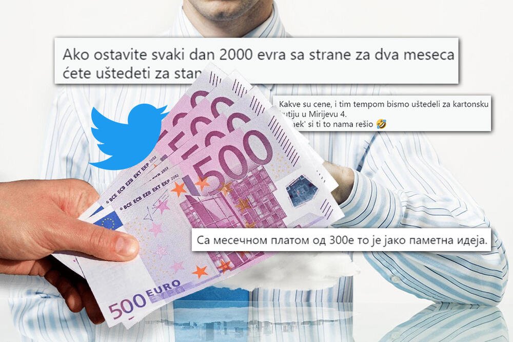 Korisnik Tvitera dao je savet za štednju za nekretninu