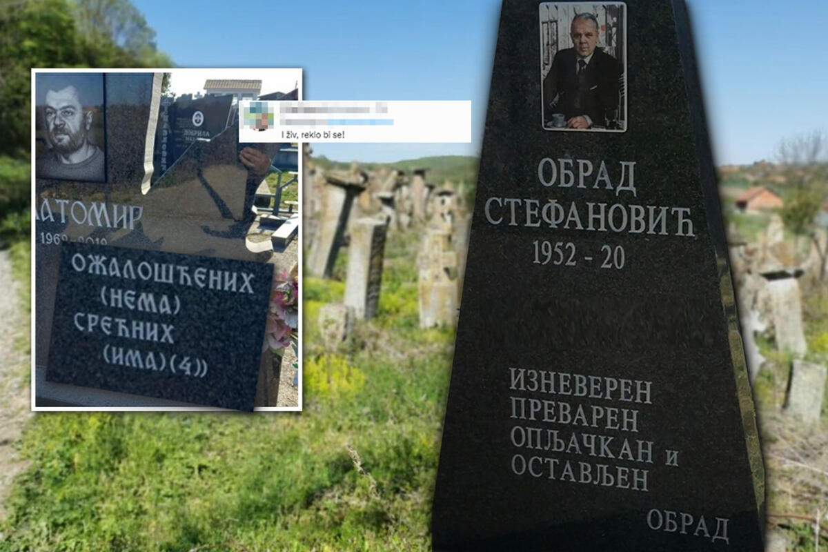 Obradov epitaf je hit na mrežama!