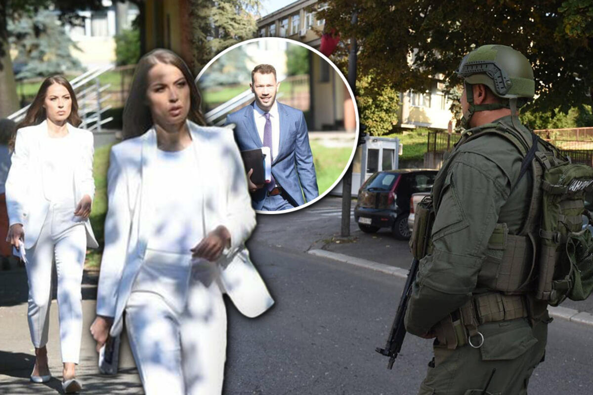 Dijana Hrkalović stigla u specijalni sud u belom