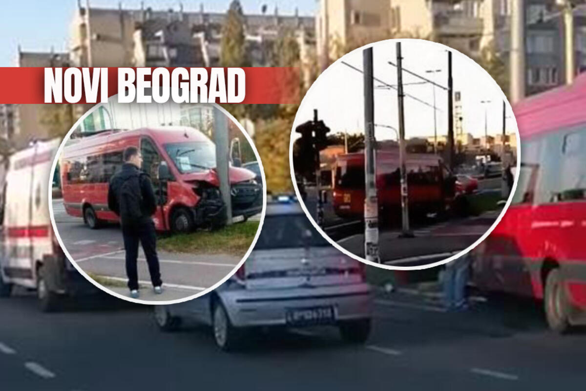 PRVI SNIMAK SA MESTA NESREĆE NA NOVOM BEOGRADU: Kojom silinom se vozač ...