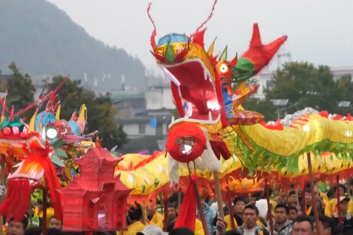 Nematerijalna baština Kine„Plesanje zmajeva“