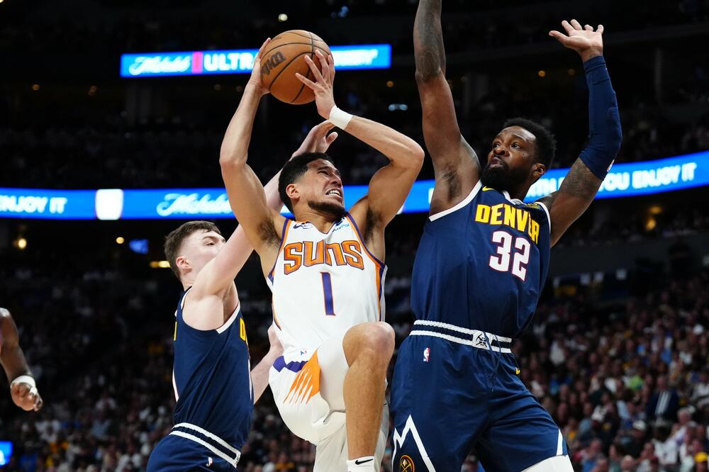 NOVI ČAS KOŠARKE NIKOLE JOKIĆA! Srbin ubacio 39 poena, Denver na 2:0 protiv Finiksa