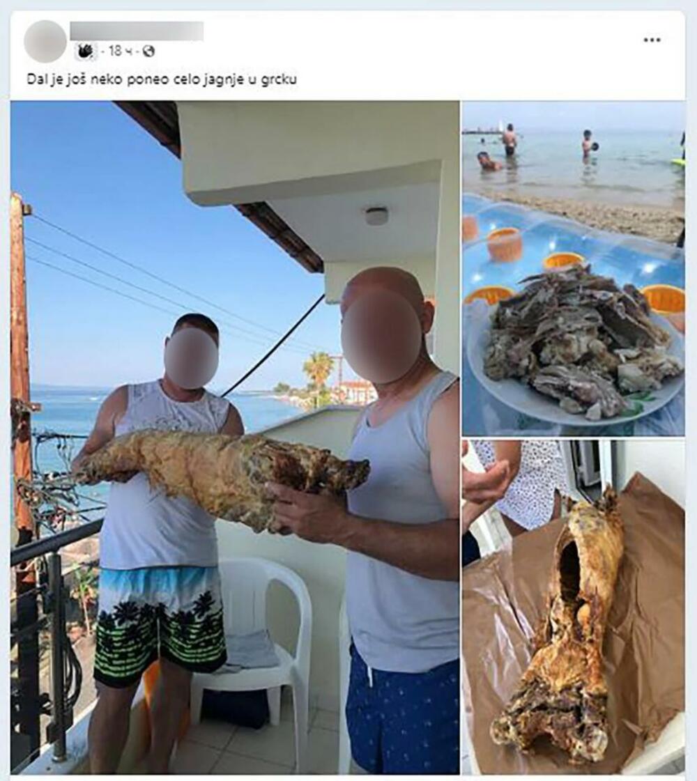 Srbin doneo jagnje u Pefkohori