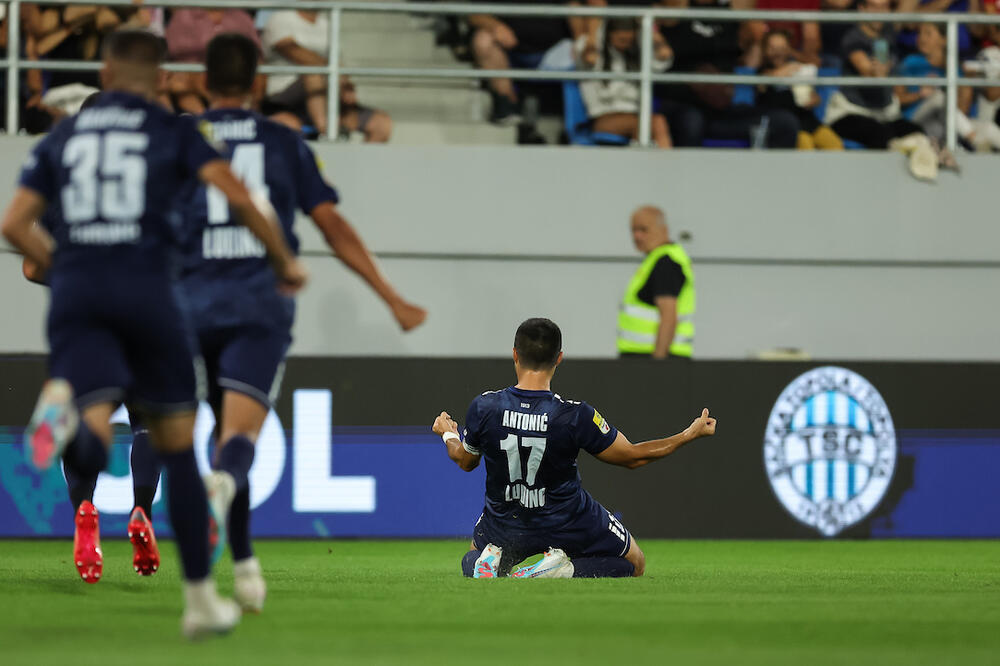 TSC poveo protiv Partizana golom Antonića TSC poveo protiv Partizana golom Antonića