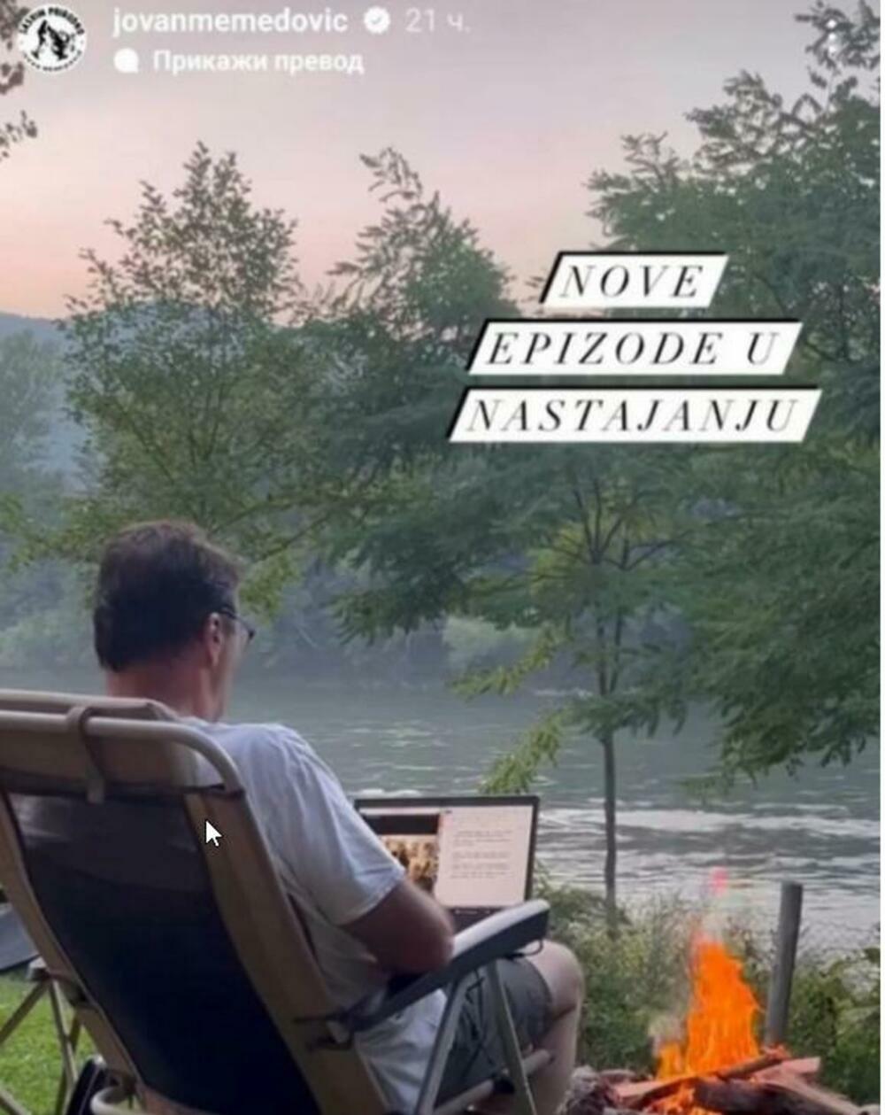 Jovan Memedović priprema novu emisiju