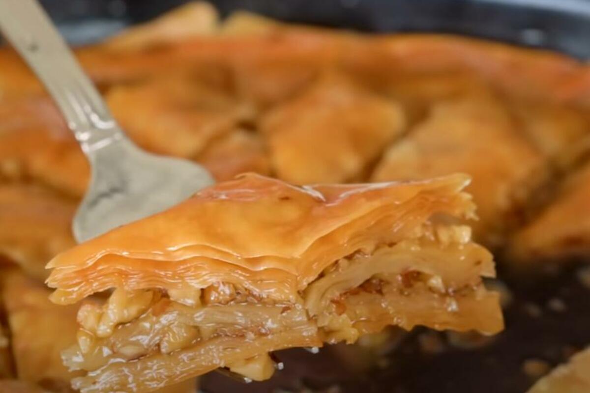 Recept za lenju baklavu bez kora