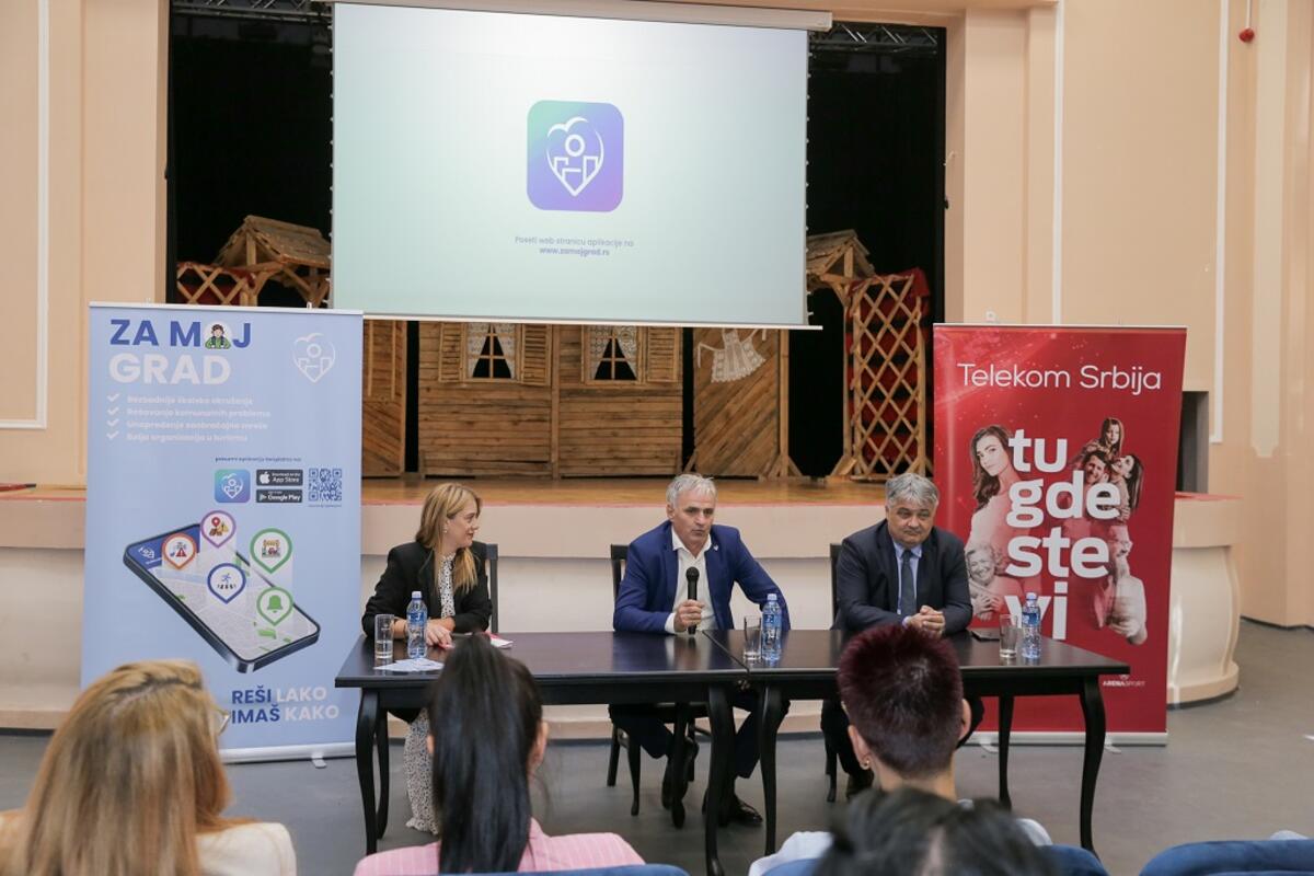 Digitalna platforma Telekoma Srbija „Za moj grad“