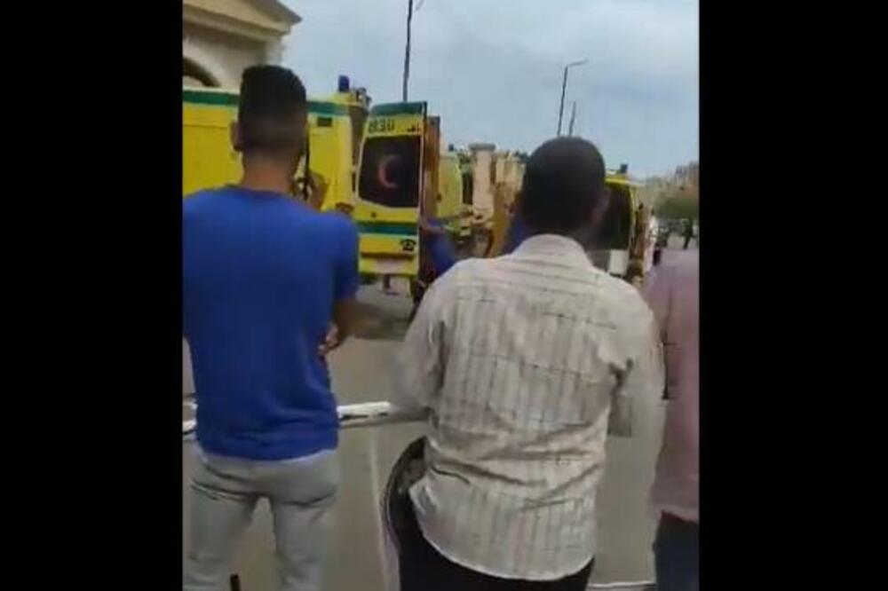 Prvi snimci sa mesta napada u Egiptu