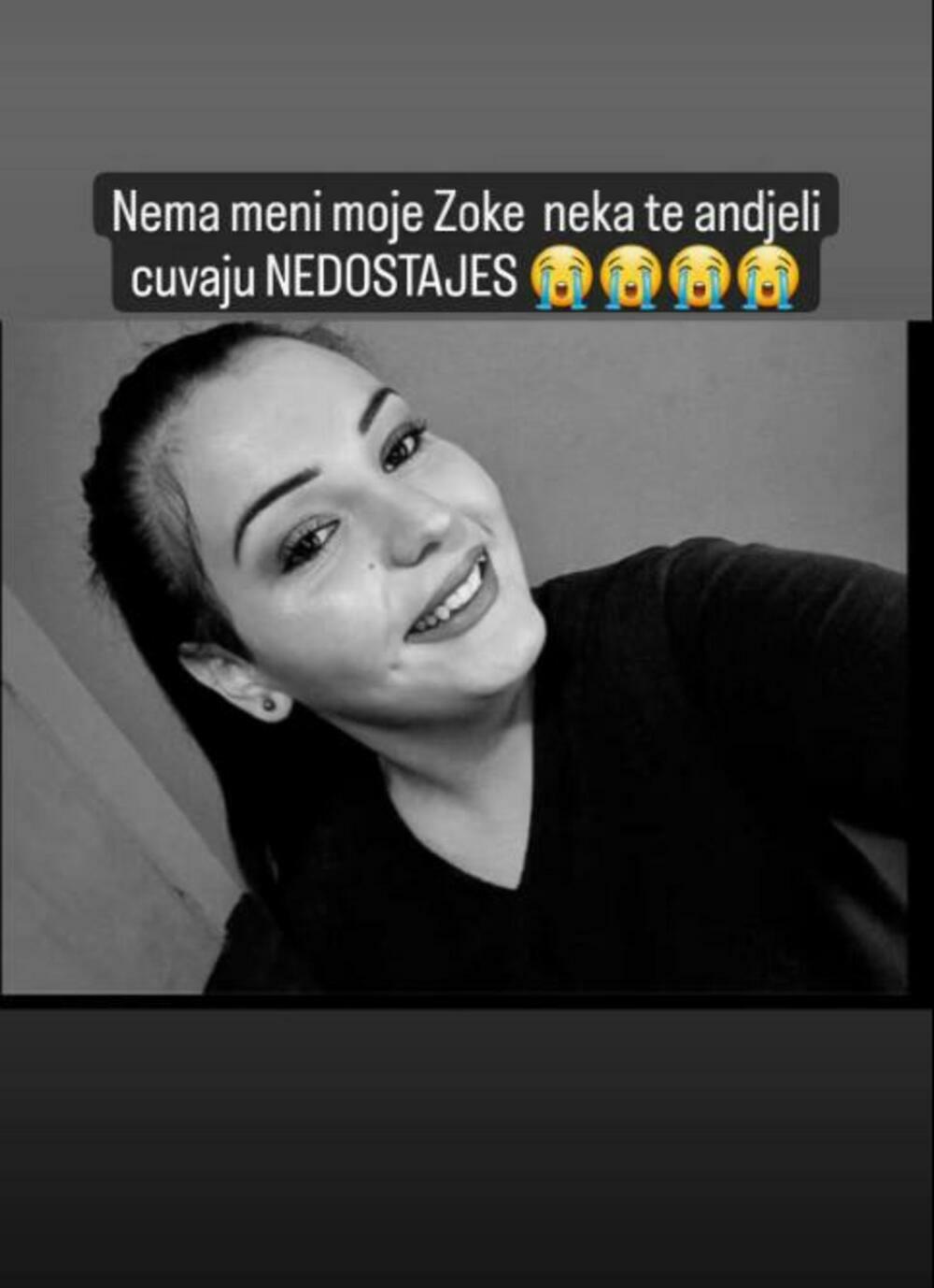 Verenik devojke koja je poginula se oprostio potresnom porukom