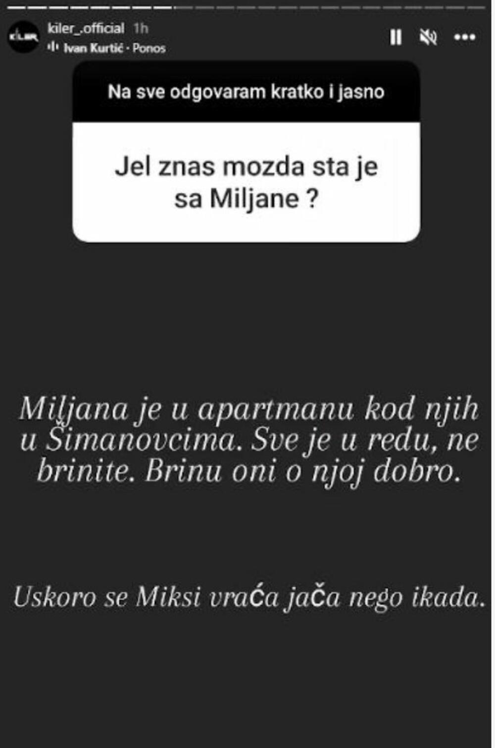 Gde je i šta radi Miljana Kulić nakon izlaska iz Elite?
