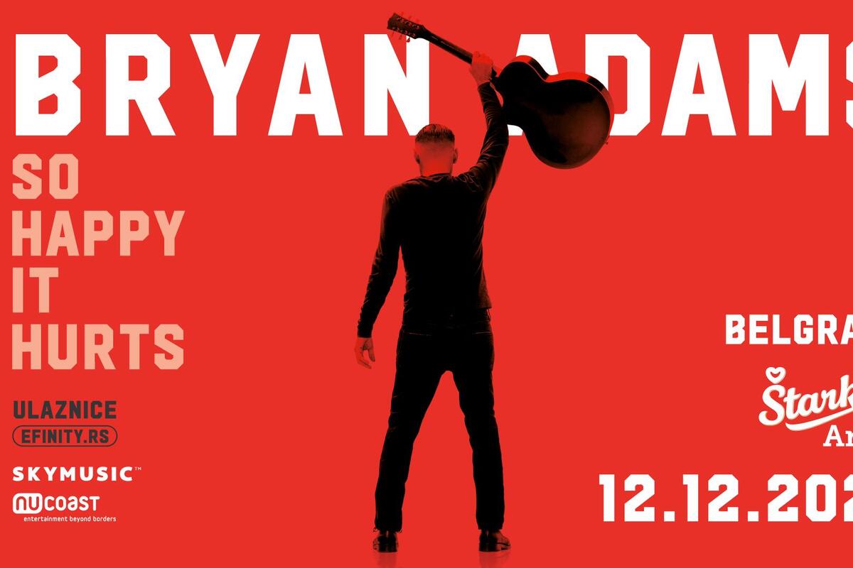 Brajan Adams u Beogradu