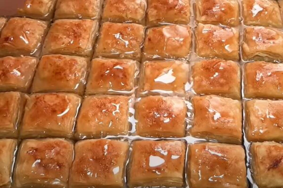 Najsočnija originalna turska baklava - tajni recept Turkinja
