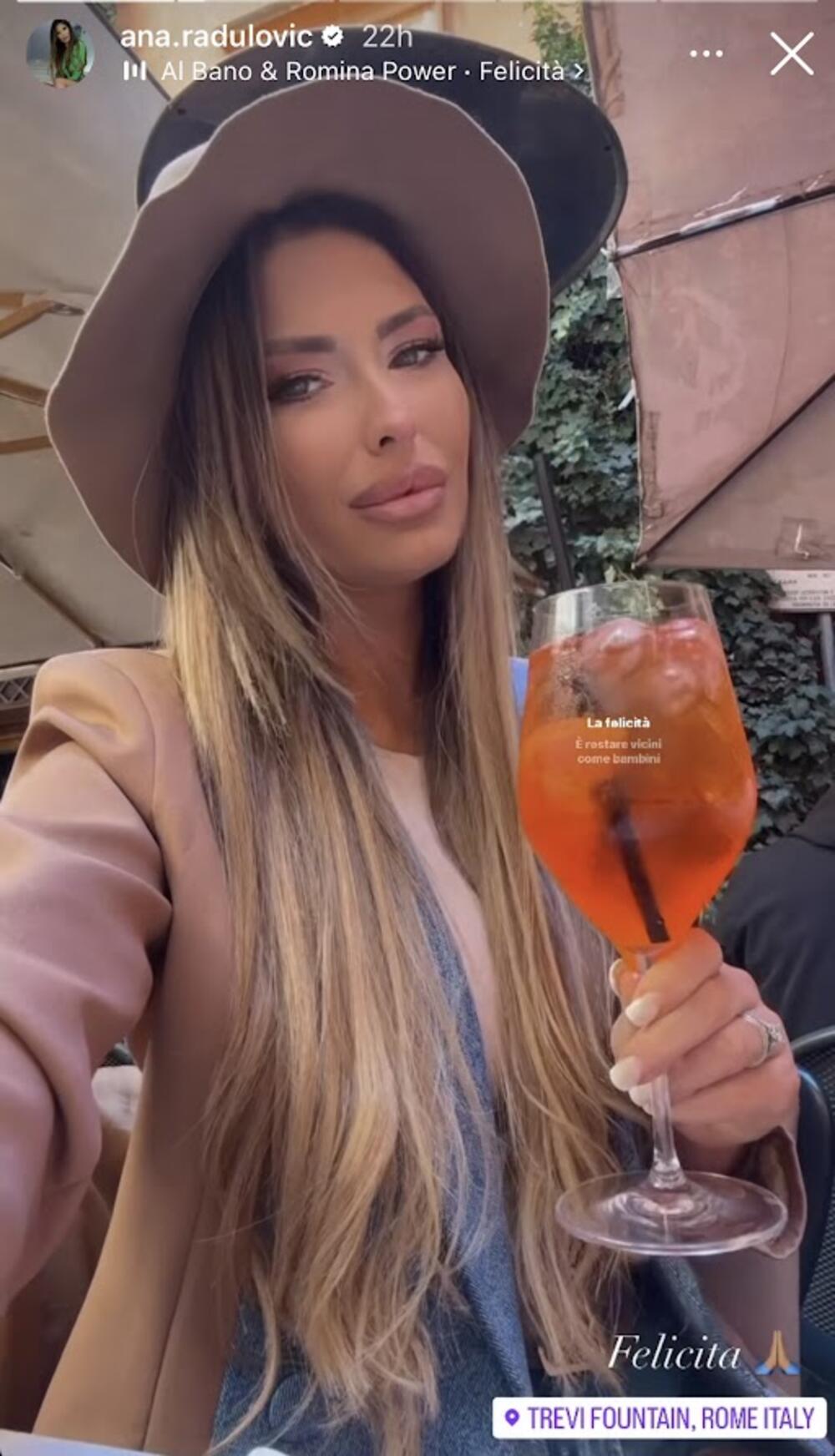 Nove fotke Ane Radulović iz Rima