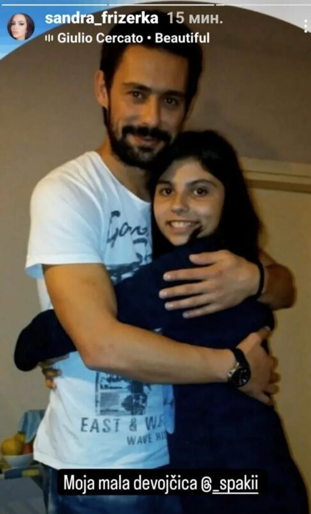 Slika iz detinjstva Anđele Šparavalo