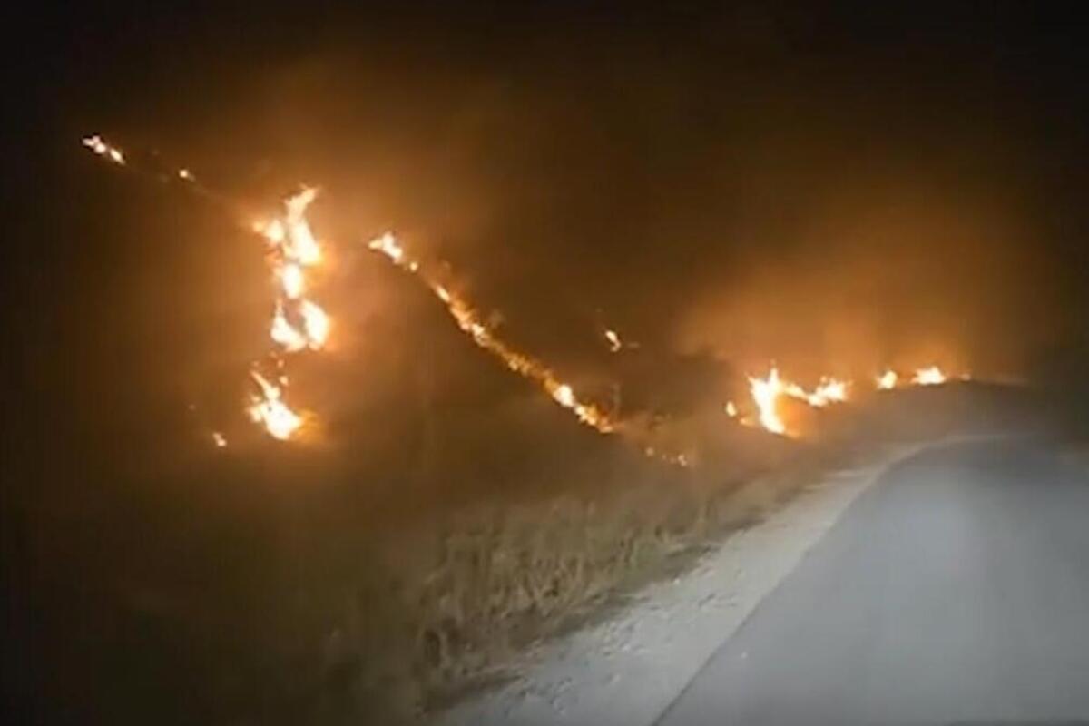 Veliki požar kod Sremske Mitrovice