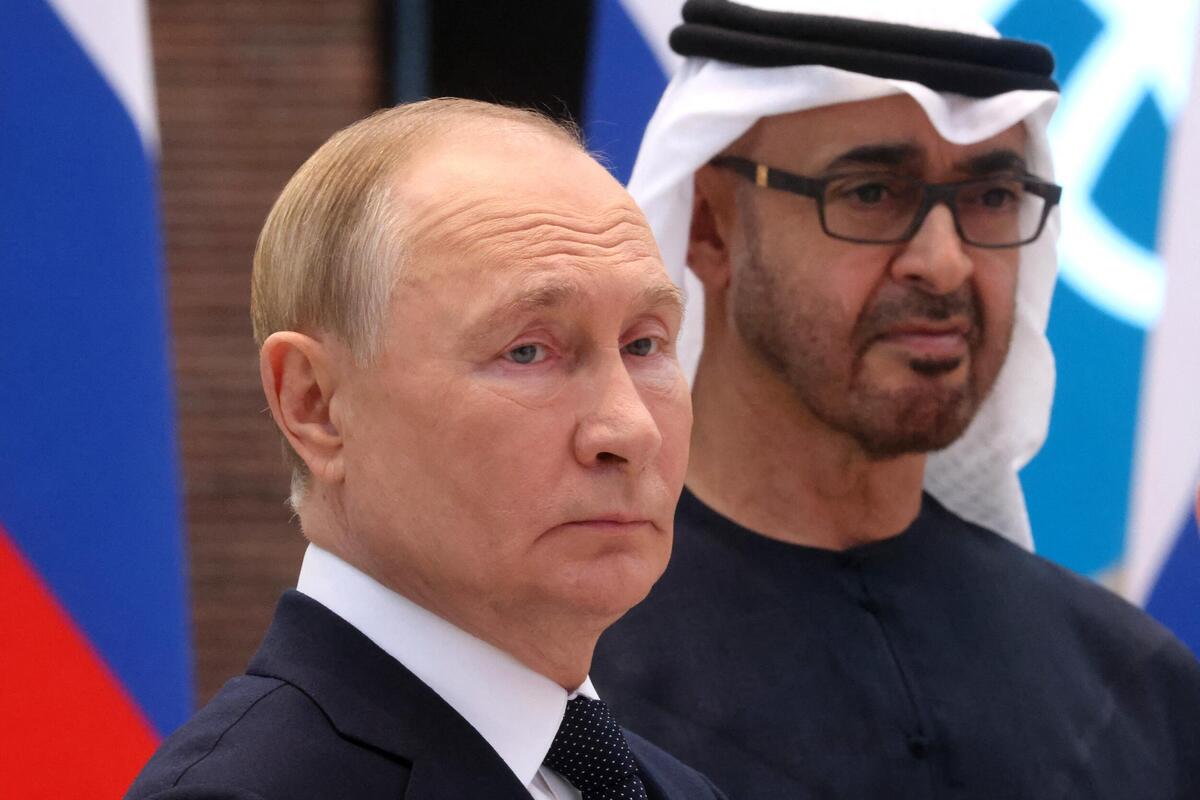 Sastanak Vladimira Putina i Mohameda bin Zajeda