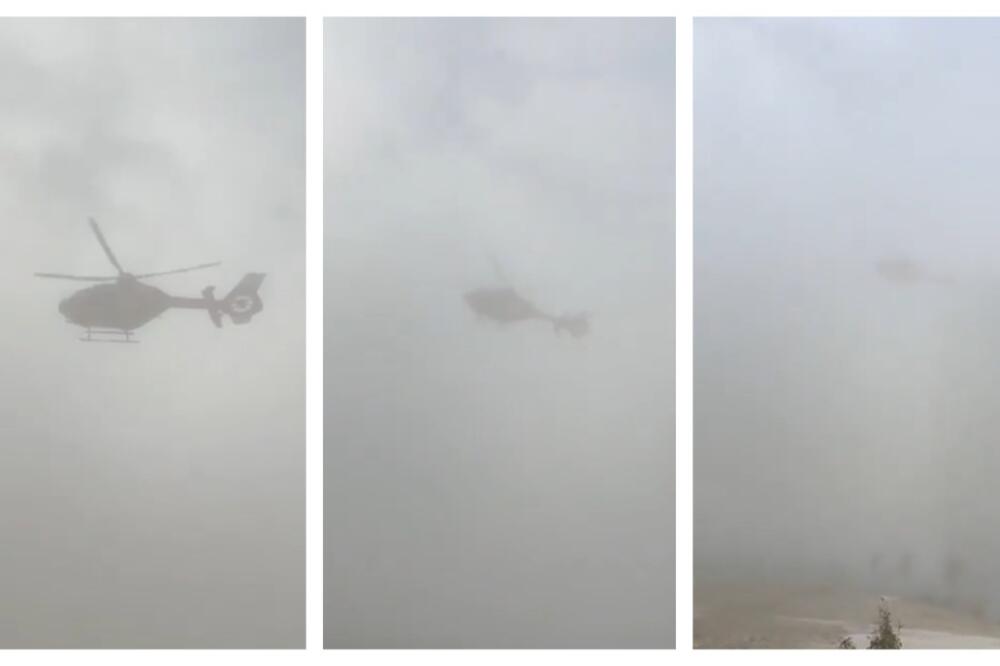 Stravičan snimak helikoptera koji je pao na zgradu bolnice u Turskoj, progutala ga magla
