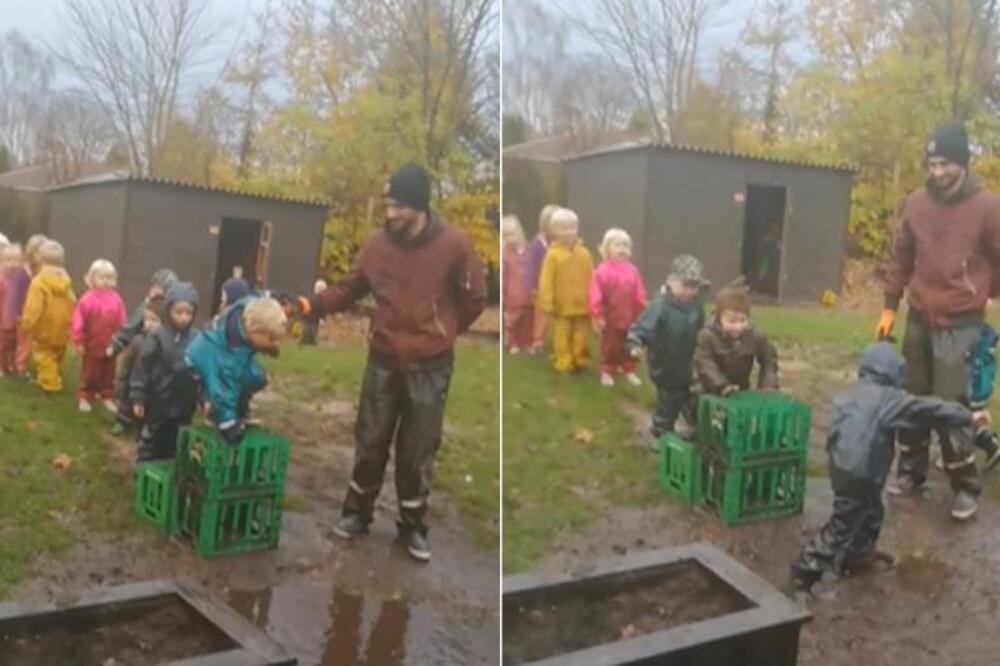 Deca u Danskoj se igraju u blatu i barama